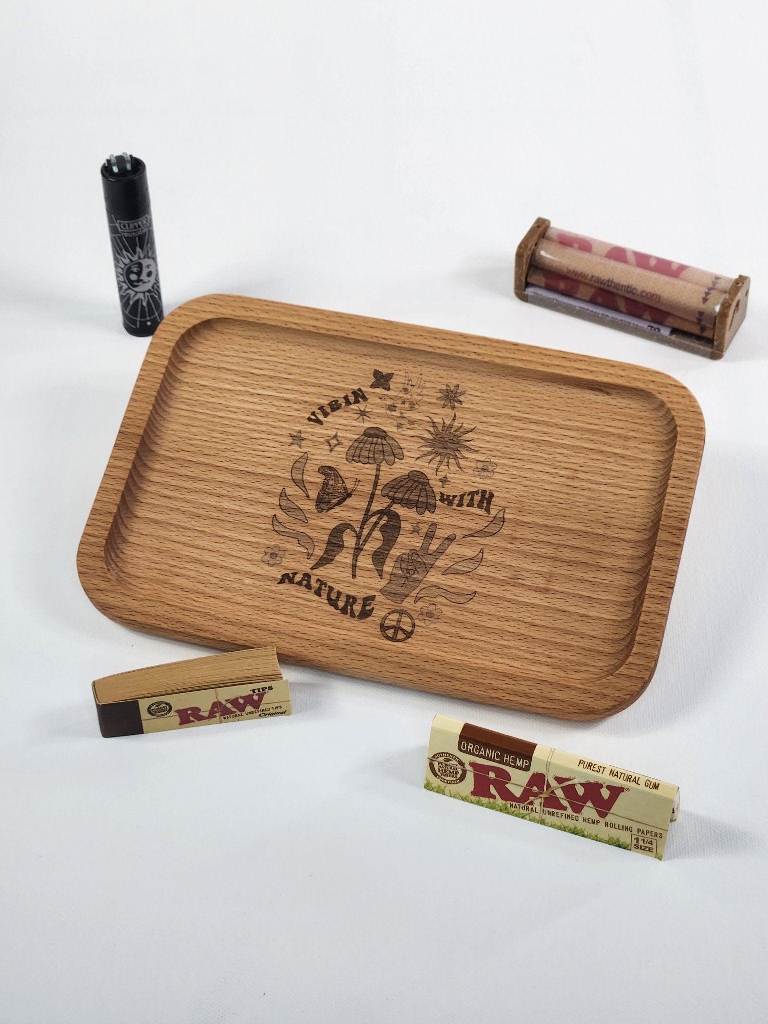 Cannabis Rolling Trays - Laser Engraved | The Bud Butler